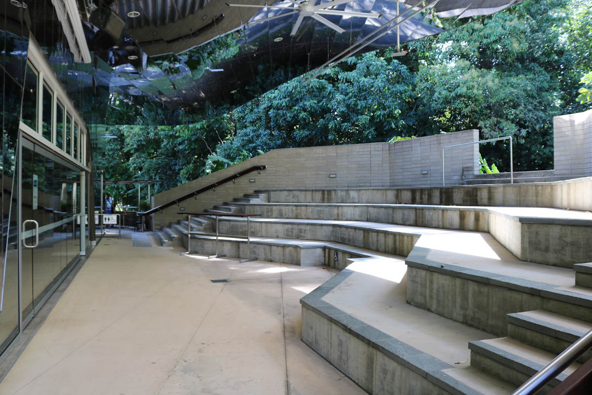 Botanic Gardens Visitor Centre - Tanks